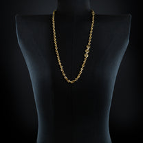 HOORSENBUHS® | 5MM OPEN-LINK™ NECKLACE WITH DIAMOND PENDANT - 30"