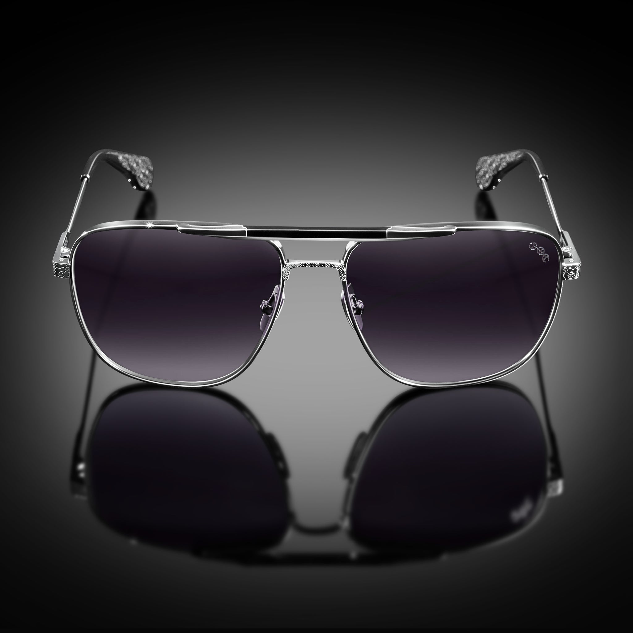 MODEL XI | SHINY SILVER/BLACK – HOORSENBUHS